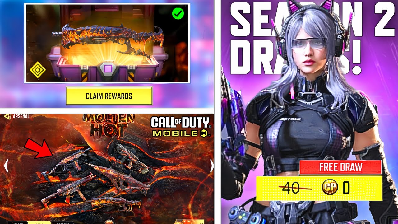 *NEW* All Season 2 Lucky Draws! FREE Legendary Skins + Armory Series ...