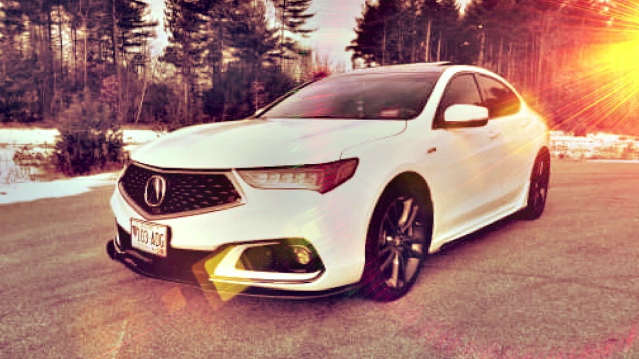 2019 acura tlx aspec (x-rated) - YouTube