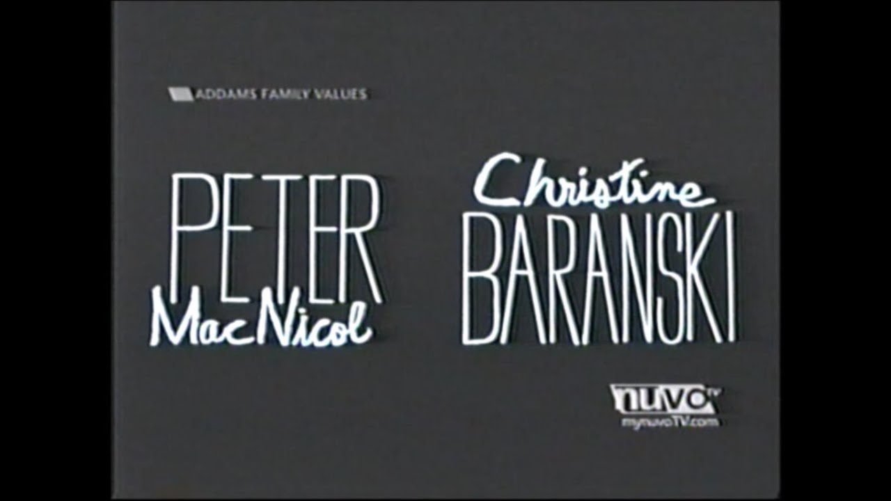 Addams Family Values (1993) End Credits (NuvoTV 2012) - YouTube