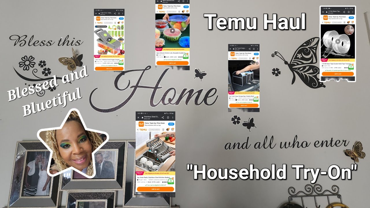 Temu Haul: Household Items "Try On"🧡 https://www.temu.com/k/2ad2fdfd ...