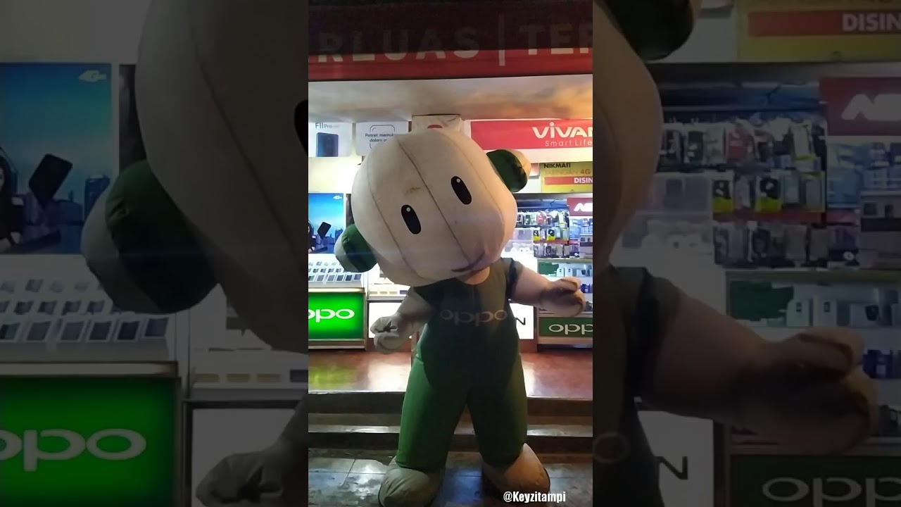 Badut Oppo joget - YouTube