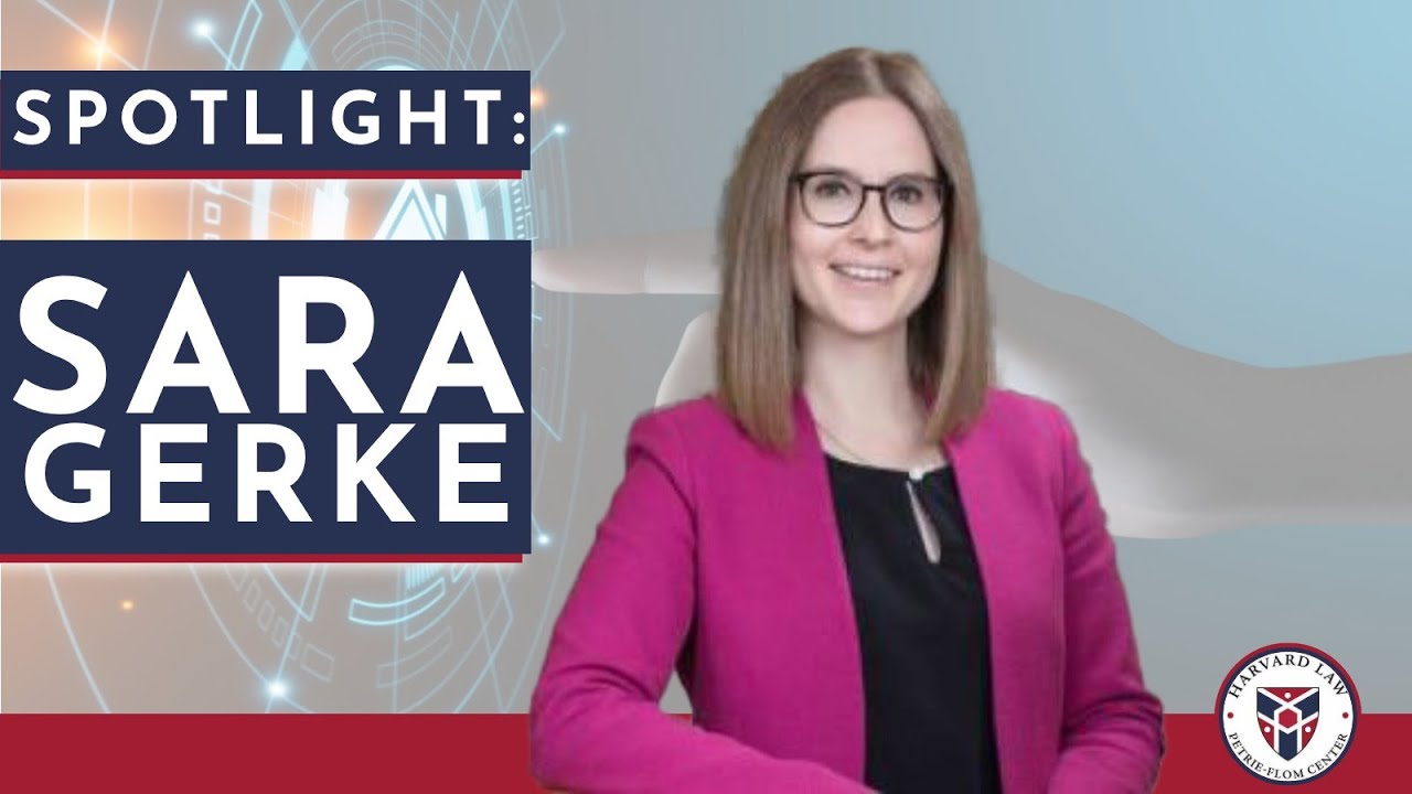 2022 Petrie-Flom Center Annual Conference: Sara Gerke - YouTube