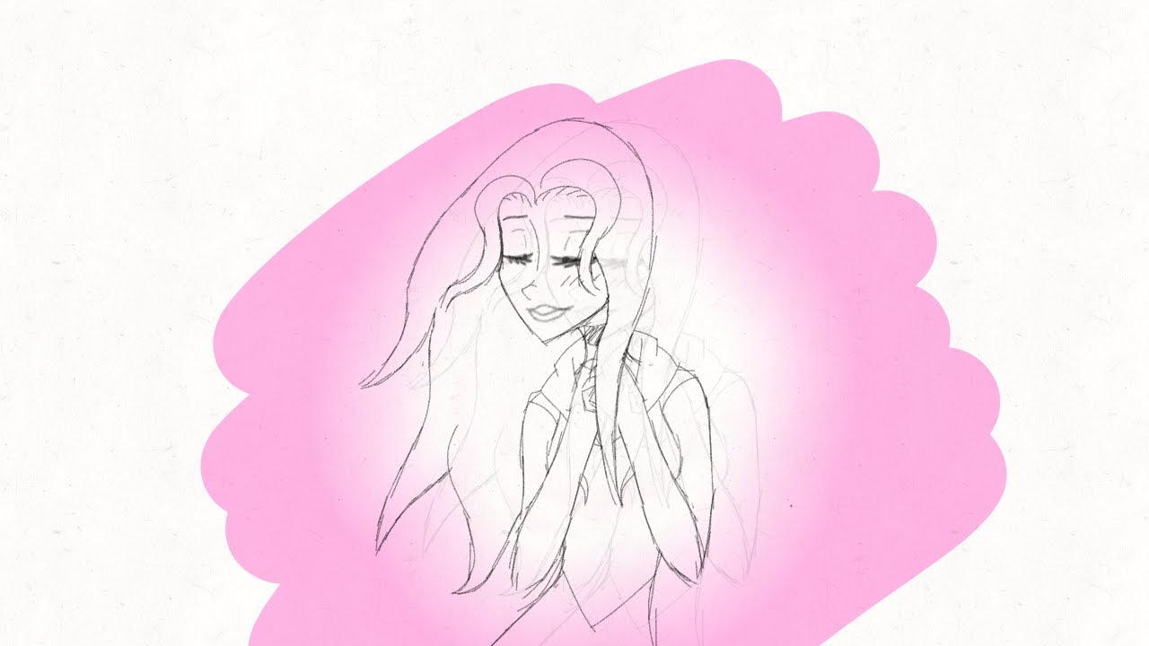Hair Flow Animation - Misc. Animation - Short [Flipaclip] - YouTube