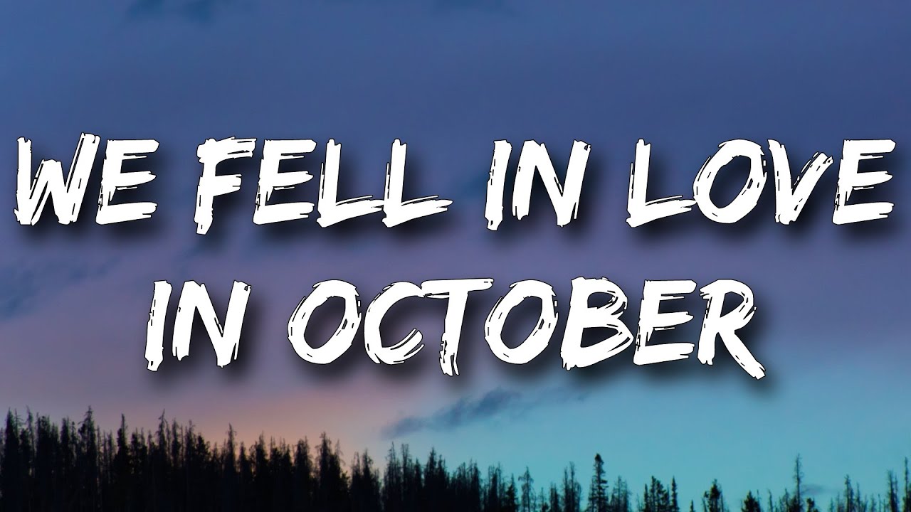 girl in red - we fell in love in october (Lyrics) - YouTube Music