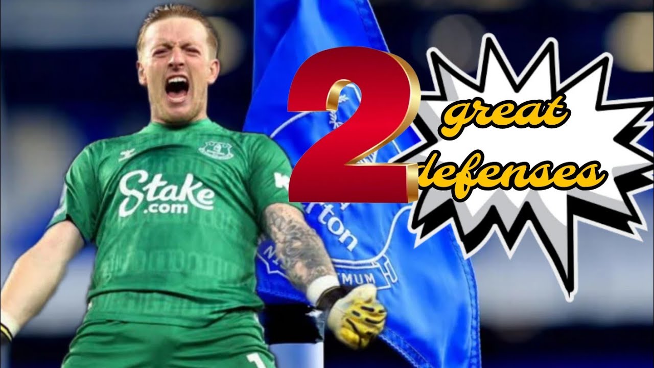 TWO PICKFORD SAVES NOMINATED FOR PREMIER LEAGUE AWARD - YouTube
