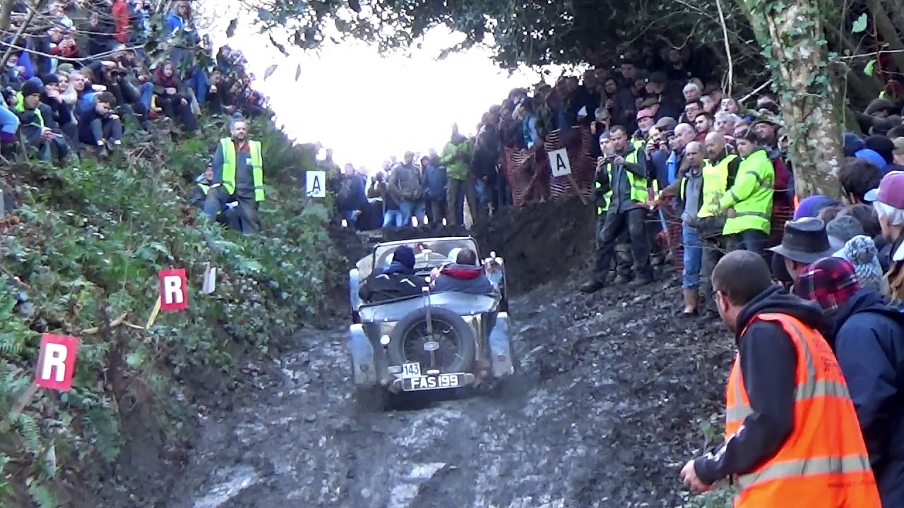 Exeter Trial 2020 - 1954 HRG 1800 - YouTube