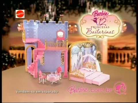 Barbie in the 12 Dancing Princesses Magical Dance Castle commercial (Portuguese version, 2006)