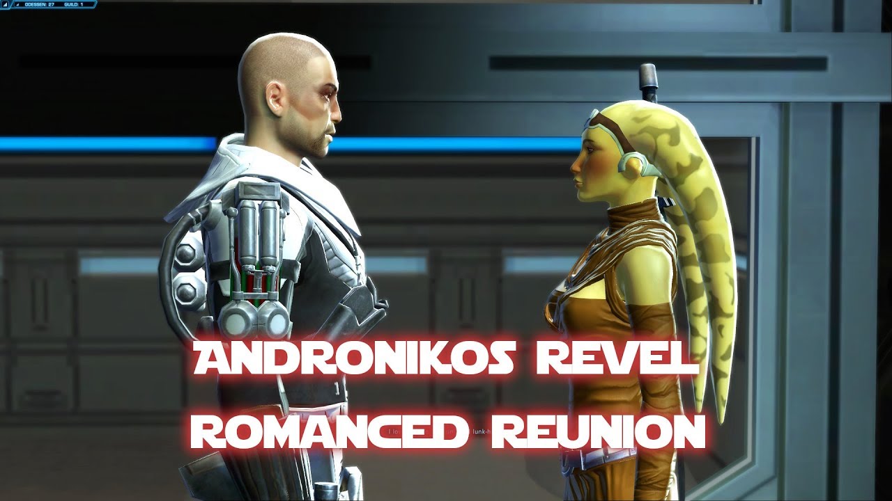 SWTOR Romanced Andronikos Revel Reunion - Sith Inquisitor - Post KotET ...