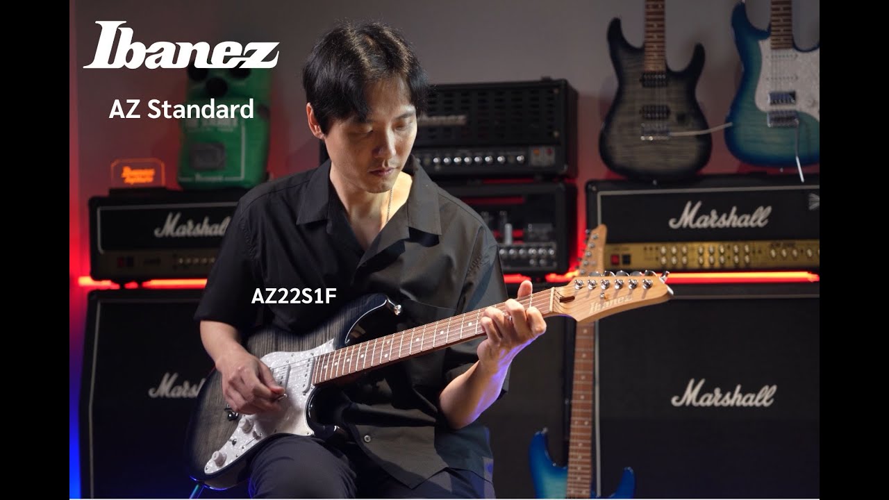 Ibanez AZ22S1F AZ Standard Series - YouTube