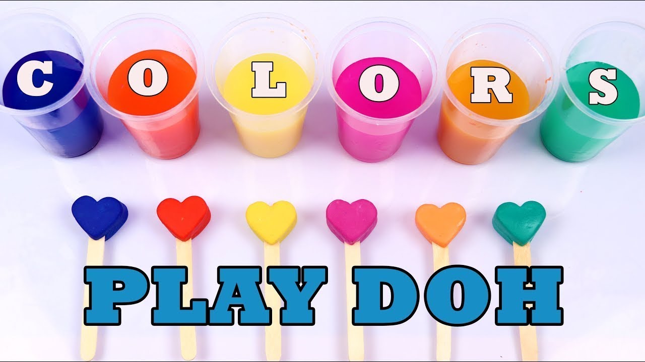 Best Learning Video for Toddlers - Learn Colors with Play Doh - YouTube