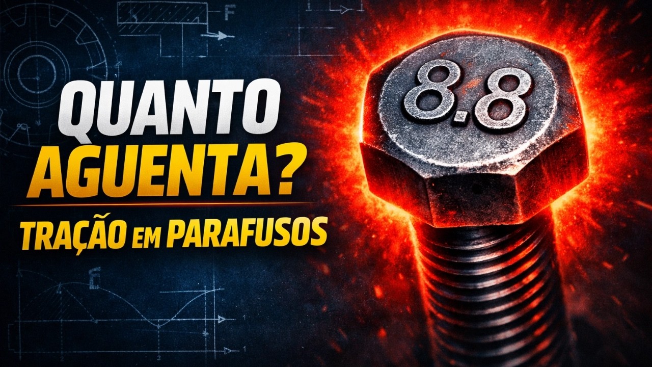 Como calcular o esforço de Tração nos Parafusos - YouTube