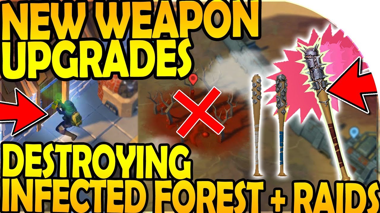 DESTROYING the INFECTED FOREST - NEW WEAPON UPGRADES COMING- Last Day ...