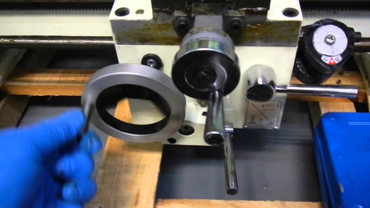 Jet 9" x 20" Bench Lathe 253 - YouTube