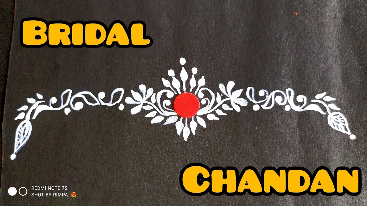 new bridal chandan// bridal full kolka art @YouTube #chandan #art # ...