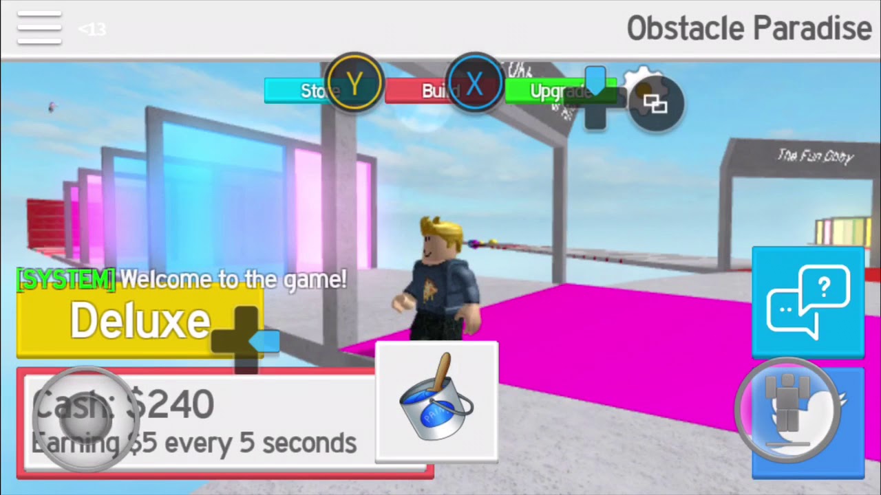 My Own Obby! Roblox Obstacle Paradise (iOS) - YouTube