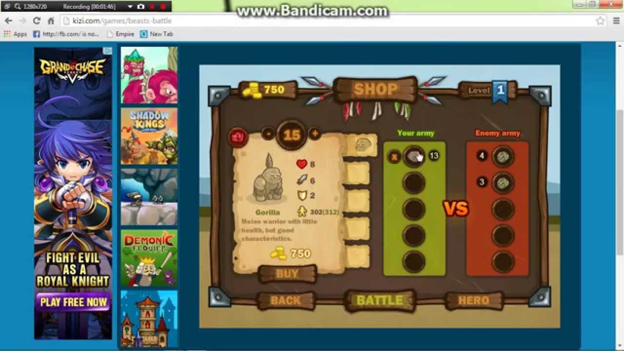GamersGaruda-Beast Battle(Kizi Games)Part 1-Indonesia - YouTube
