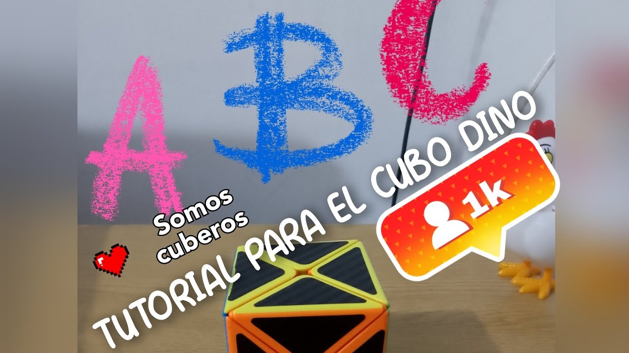 tutorial para el cubo dino(principiantes). (reactualizado) - YouTube