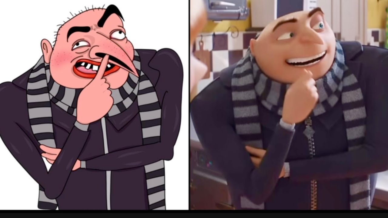 Despicable me 4 drawing meme | try not to laugh minions 😹 - YouTube