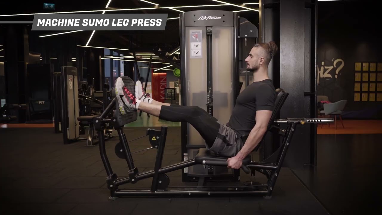 Machine Sumo Leg Press Nasıl Yapılır? - YouTube