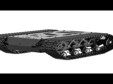 10KG Load Strong Shock Absorption Tank Chassis with Motor Suspension ...