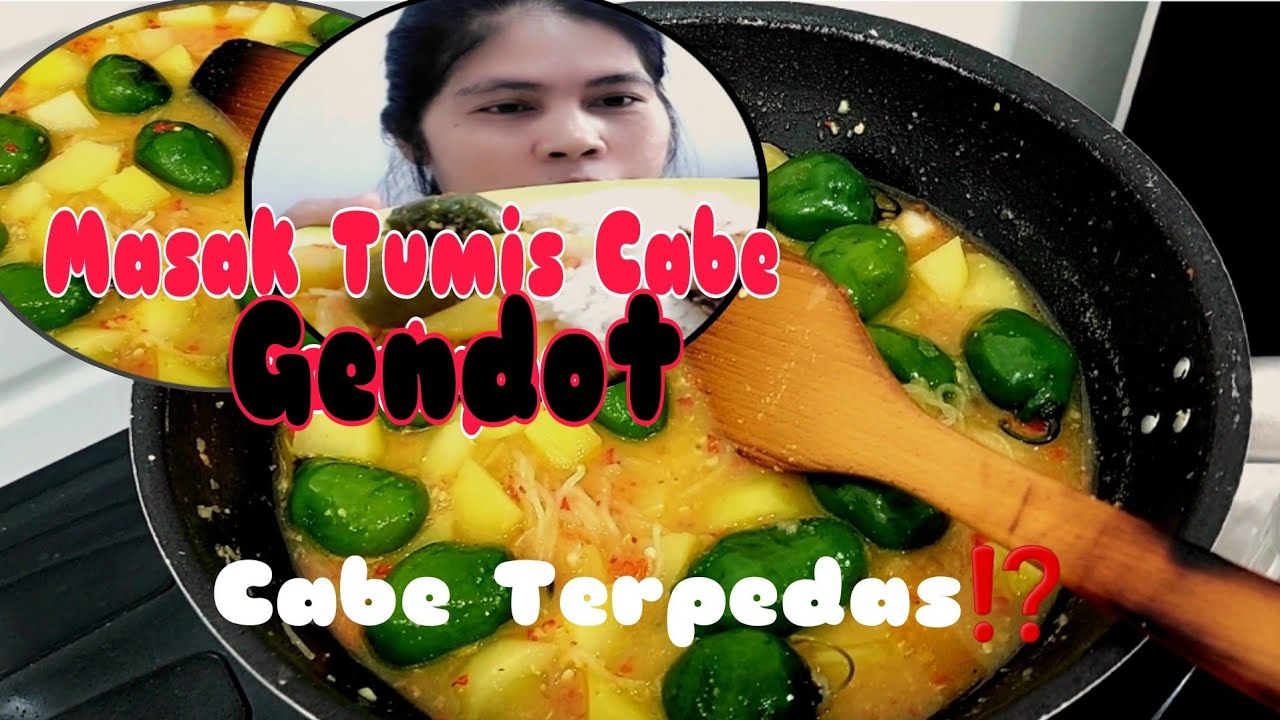 Masak Tumis Cabe Gendot Khas Sunda Lauknya Ikan Pedak Merah‼️Cabe ...