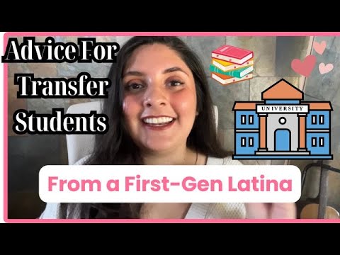 Advice: For First-Generation Transfer Students - YouTube