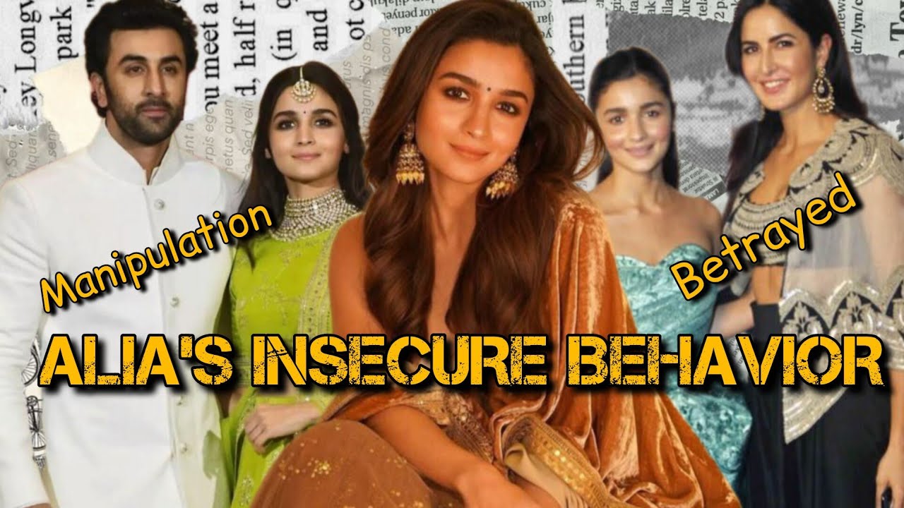 ALIA BHATT INSECURE AND SHADY BEHAVIOR || ALIA CAUGHT STEALING ROLES ...