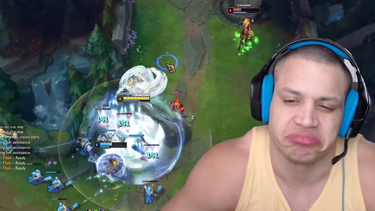 TYLER1 refuses to use flash -- Tyler1 Stream Highlights - Loltyler1 ...