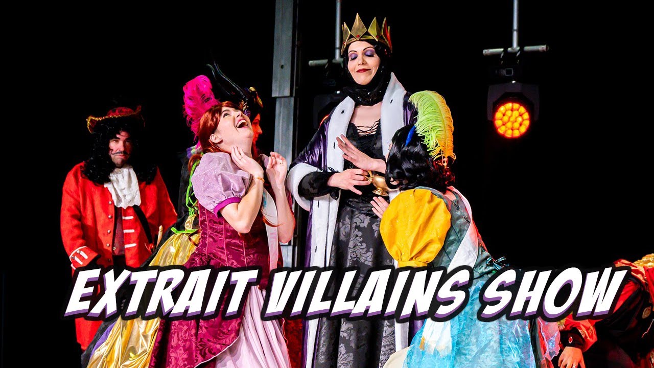 Extrait "VILLAINS SHOW" Disney Fan Day - YouTube