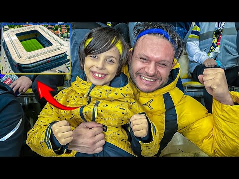 İLK KEZ FENERBAHÇE MAÇINA GİTTİK! ( OĞLUM ÇOK MUTLU )