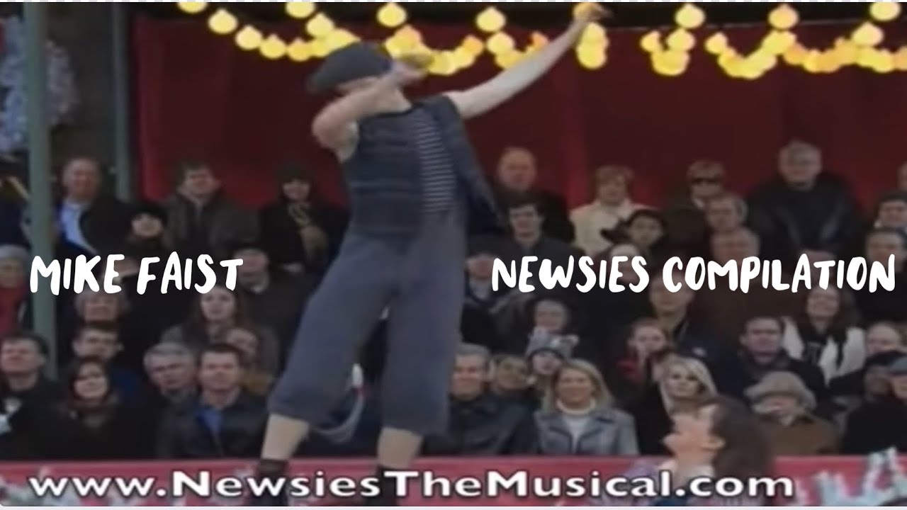 12 Minutes of Mike Faist clips (Newsies) - YouTube