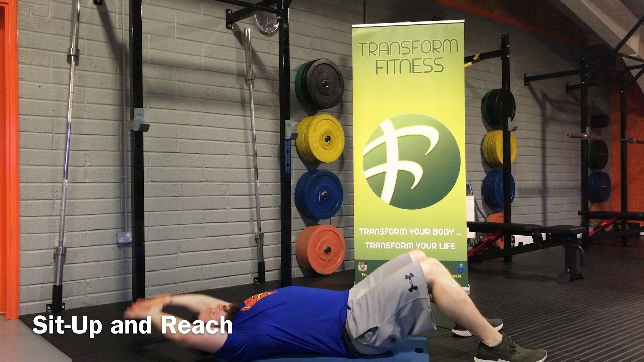 Transform Fitness - TFL and TFL+ Exercise: Sit-Up and Reach - YouTube