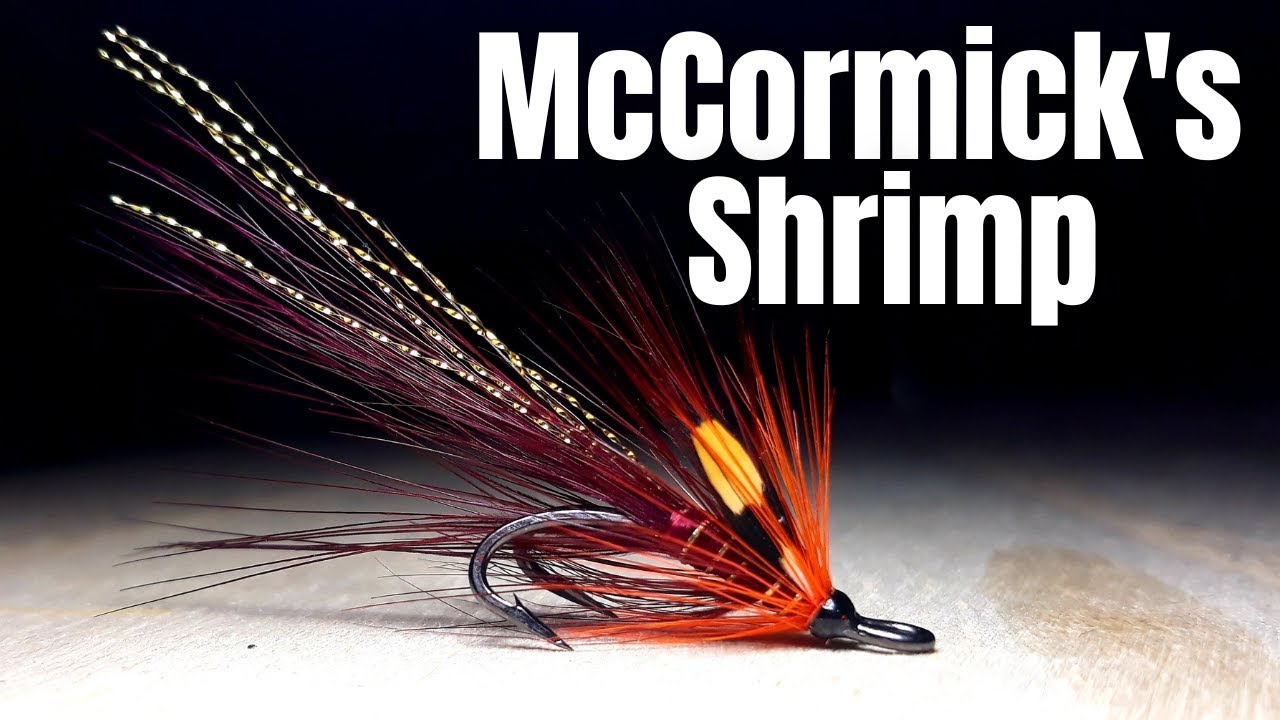 Irish Shrimp Fly: McCormick's Shrimp - Salmon Fly Tying Tutorial - YouTube