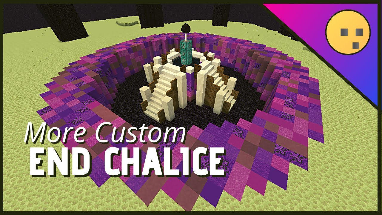 How To Build a Custom End Chalice In Your Minecraft World Ep: 64 - YouTube