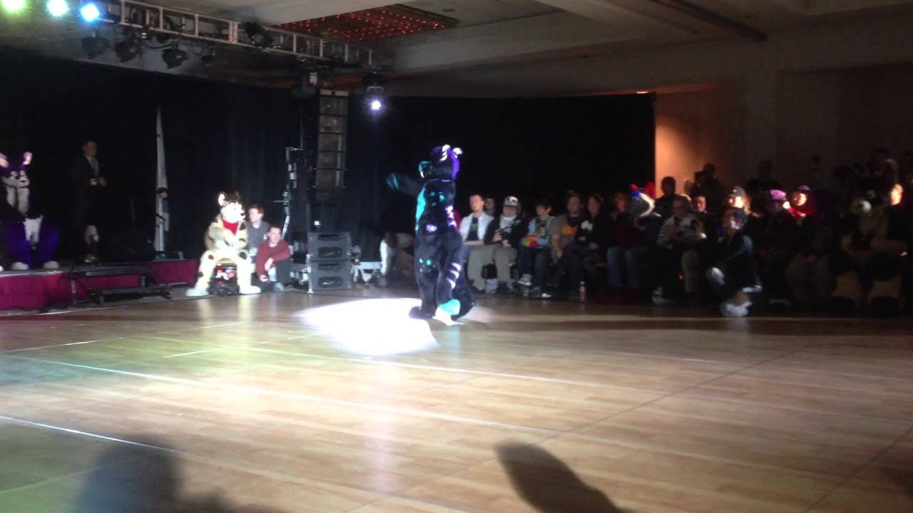 FCN 2013 Fursuit Dance Competition -02- Gale Frostbane - YouTube