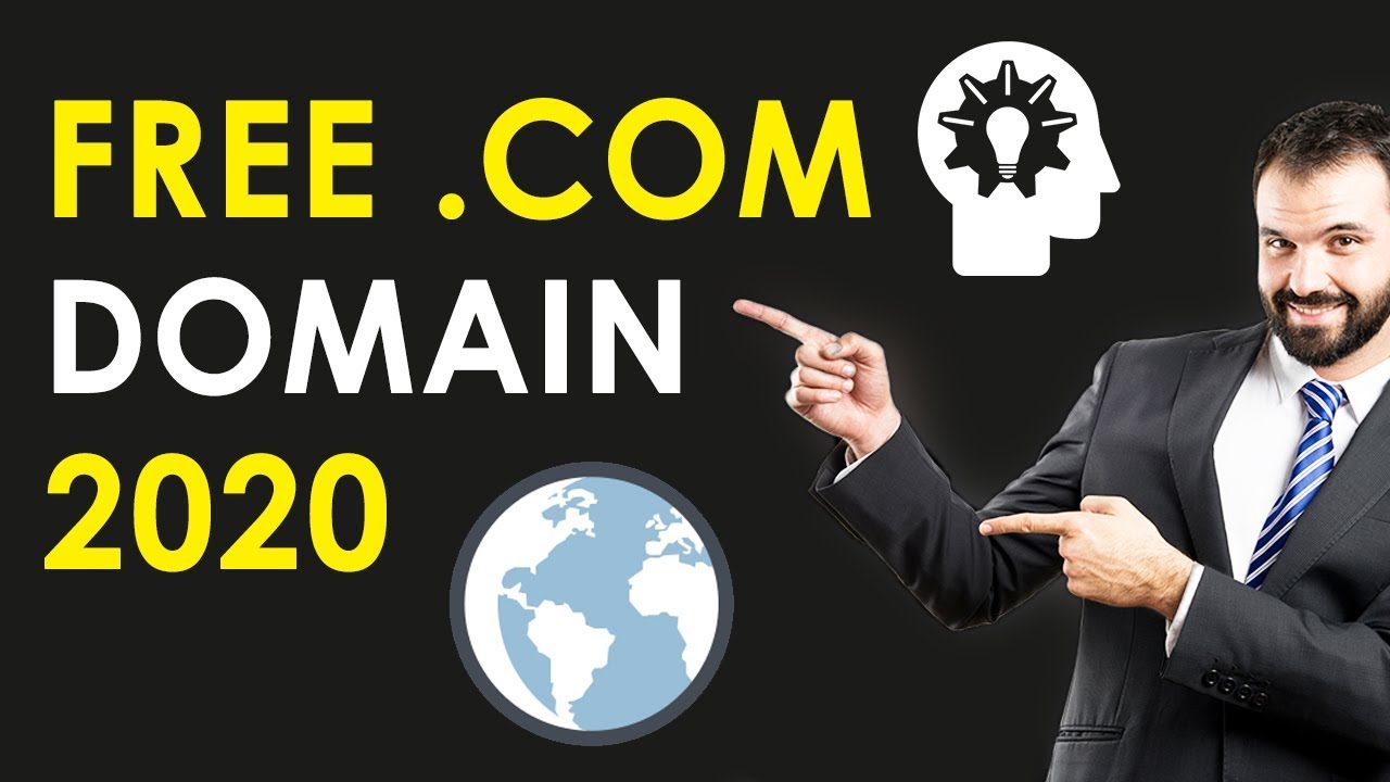 How To Get Free Dot Com Domain (2020) WordPress and Blogger - YouTube