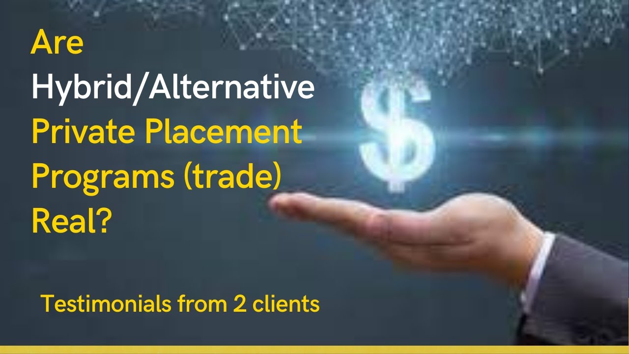 Are Alternatives to Private Placement Programs (ppp) trade Real ...