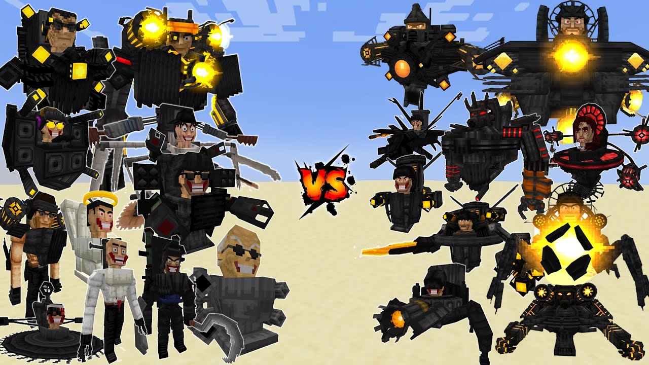 Ultimate Skibidi Toilet VS All Astro Toilet - Minecraft Mobs Battle ...