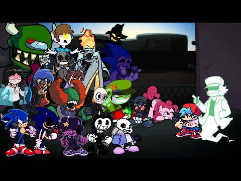 FNF Release But Different Characters Sing It 🎤 (Everyone Sings Release) VS Garcello