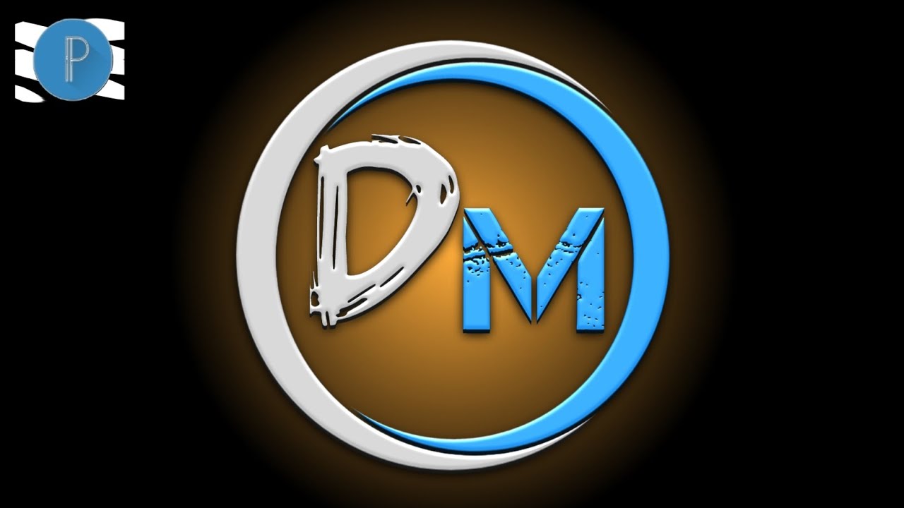 How to||Pixellab DM LOGO KASY BNAYIN DM LOGO BNANY KA TRIQA PIX LAB ...