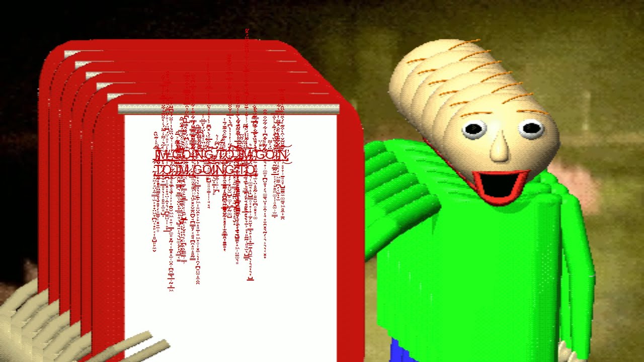 Baldi's Basic's 1998 Edition - YouTube