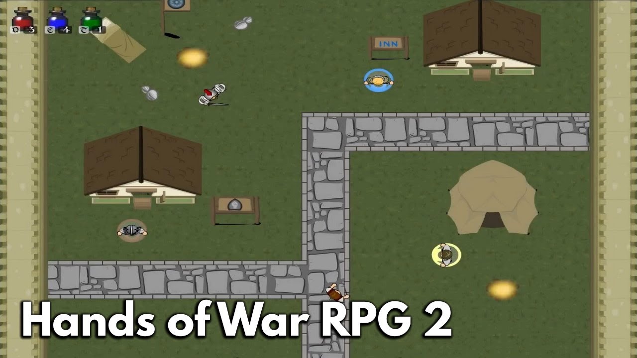 Hands of War RPG 2 Flash Game - Full Playthrough - YouTube