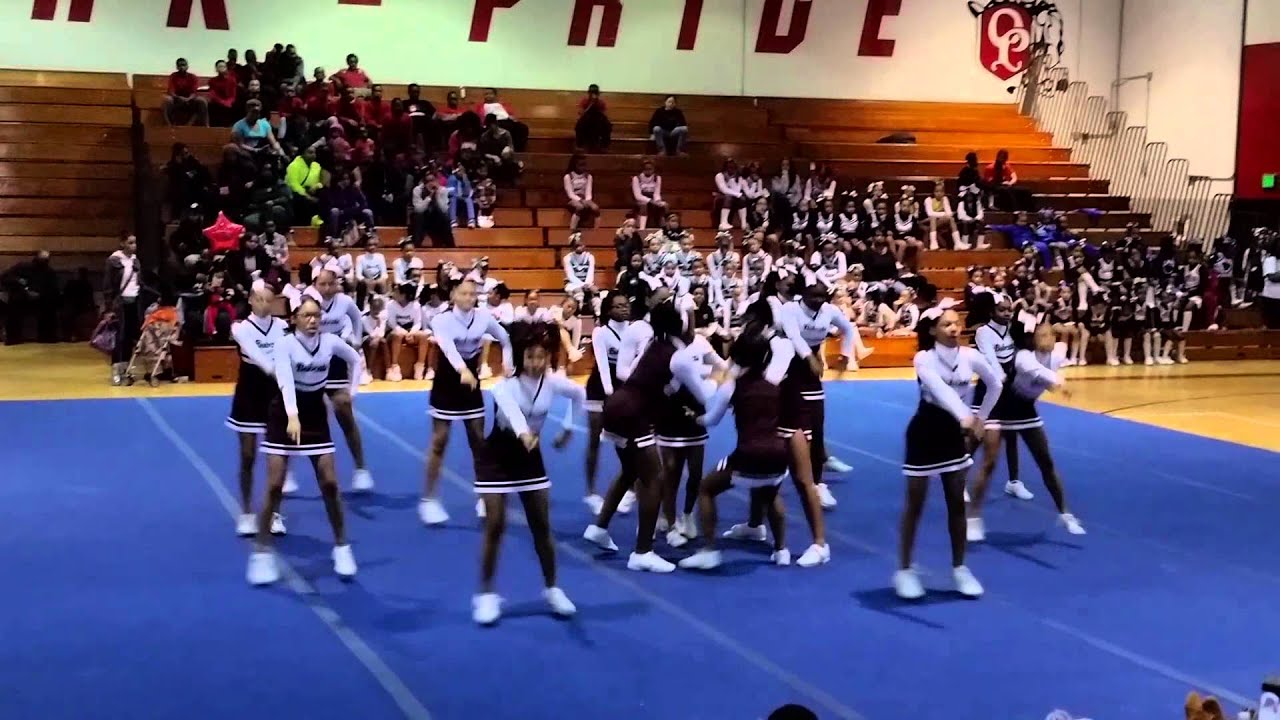 Birney Cheer Oak Park Competition - YouTube