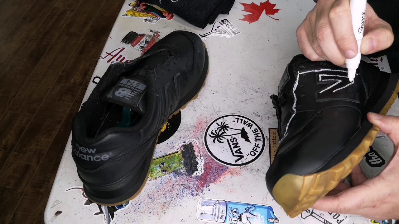 Reverse Cartoon Custom: New Balance 574 - YouTube