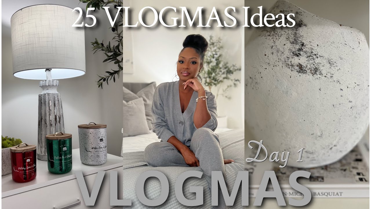 VLOGAMS Day 1| 25 VLOGMAS IDEAS for VLOGMAS 2022 - YouTube