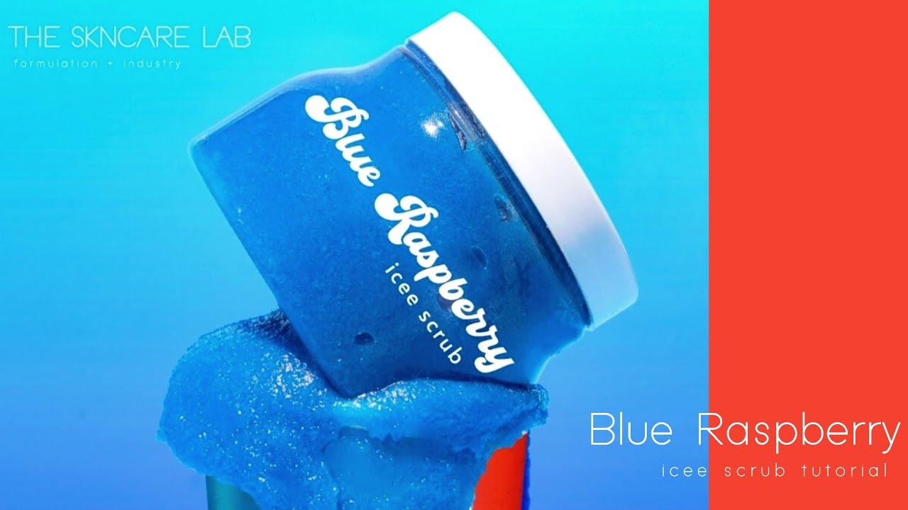 Blue Raspberry Icee Sugar Scrub Tutorial - YouTube