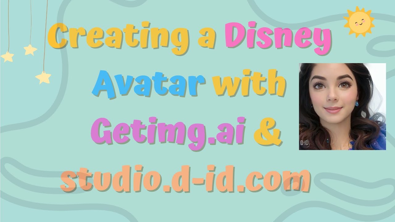 Creating a Disney Avatar with Getimg.ai & studio.d-id.com - YouTube