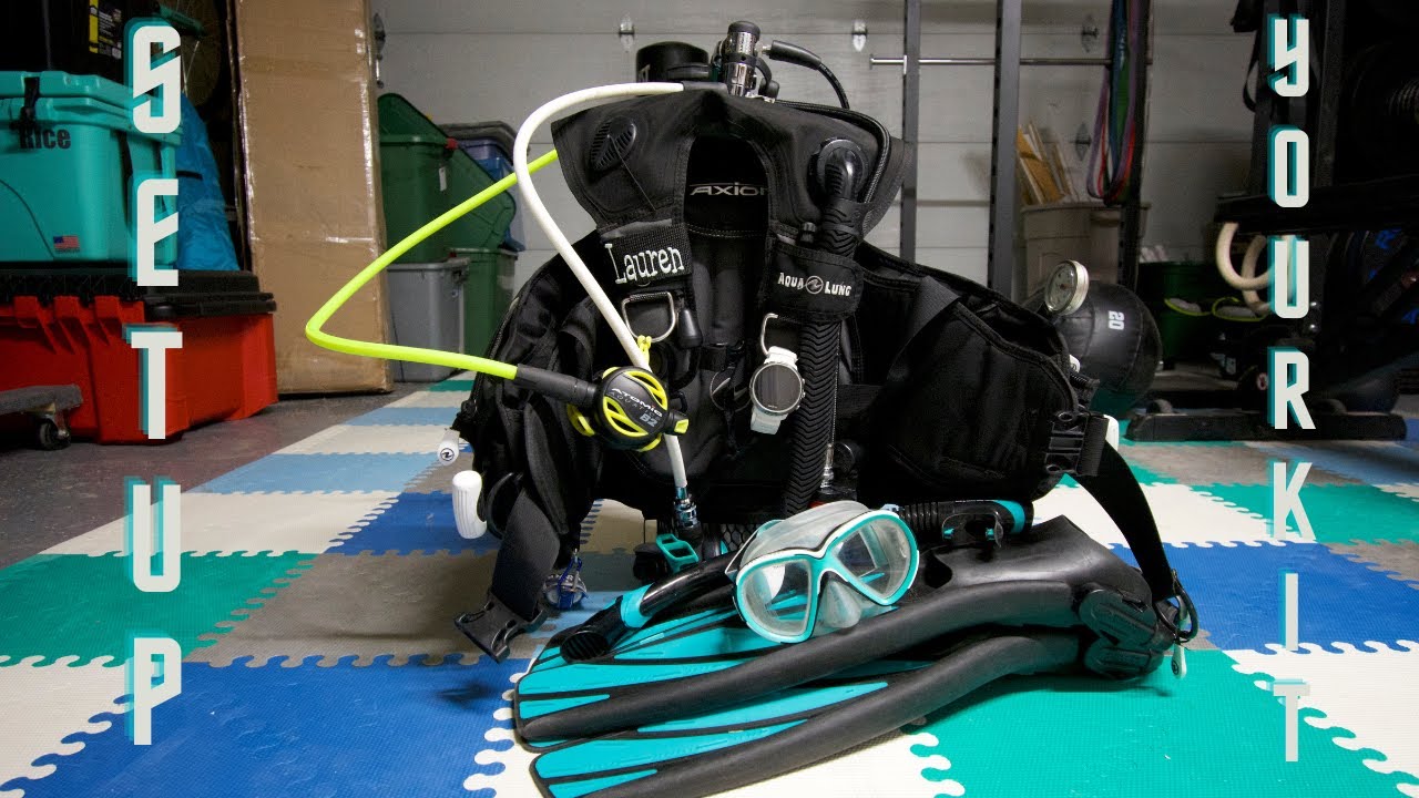 How to Set Up Your Scuba Kit - YouTube