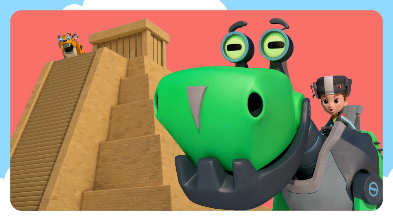 Missing Botasaur / Liam’s Giant Sand Castle | Rusty Rivets | Cartoons ...