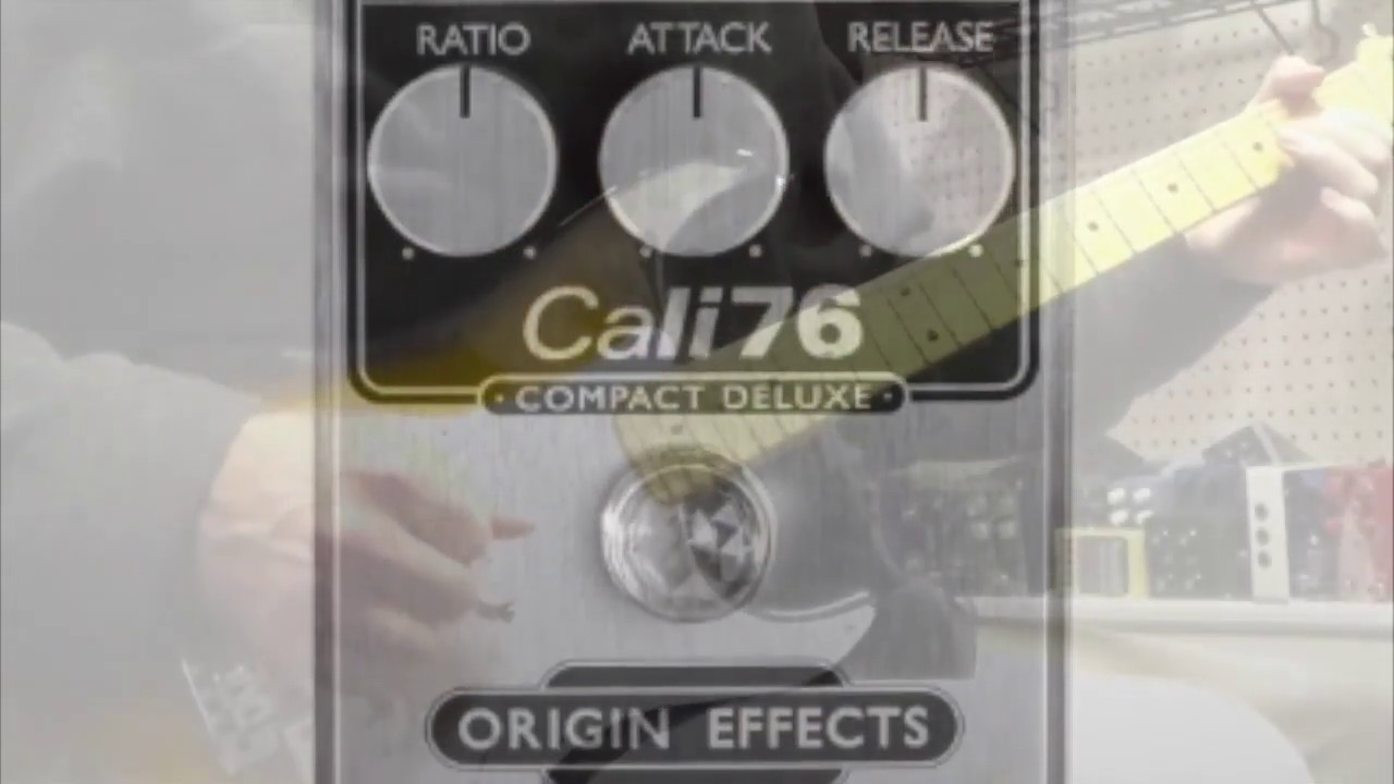 Origin Effects Cali76 Compressor Demo w/ Fender Deluxe Reverb - YouTube